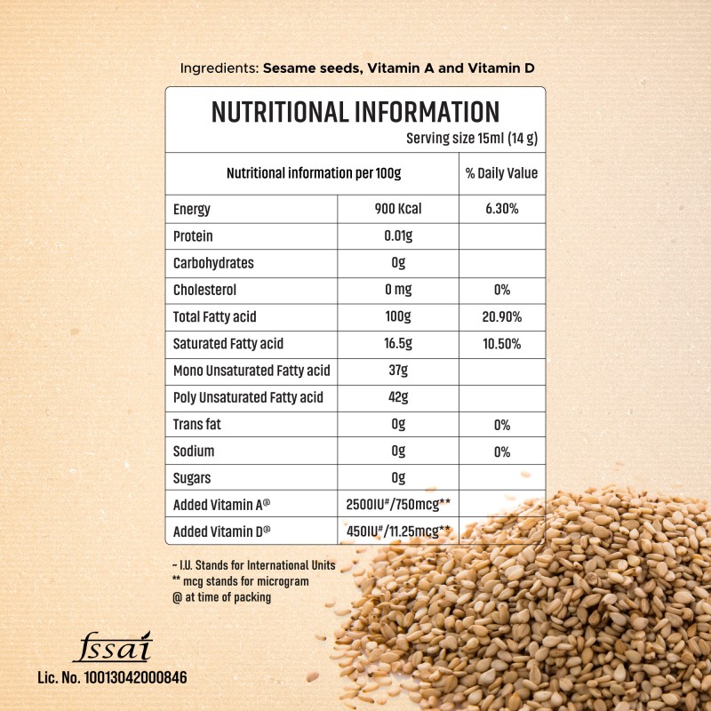 Anjali Gingelly Oil 2 Litre | Anjali Shopping